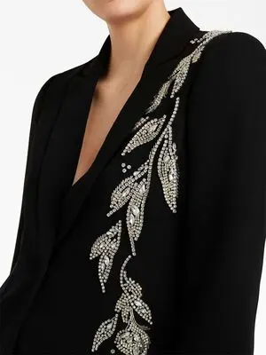 Cinq À Sept Crystal Embellished Blazer
