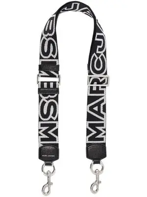 Marc Jacobs Strap Logo-motif Strap - Black
