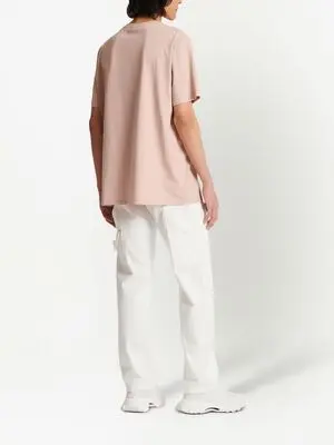Balmain Flocked-logo Cotton T-shirt