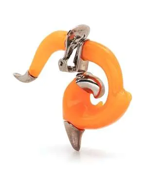Dsquared2 Oversized Stud Earrings - Silver