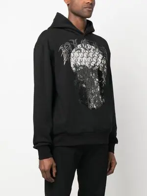 Philipp Plein Graphic-print Pullover Hoodie