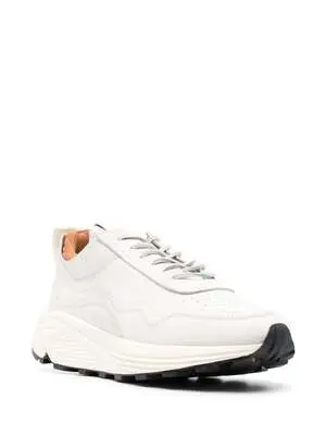 BUTTERO® Piping-detail Low-top Sneakers - White