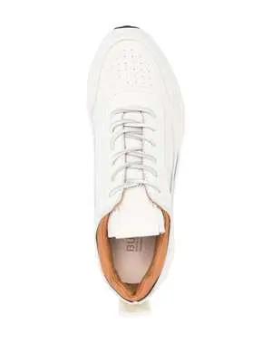 BUTTERO® Piping-detail Low-top Sneakers - White