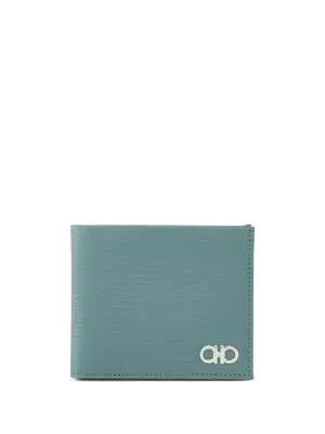 FERRAGAMO Gancini Bi-fold Wallet - Grey