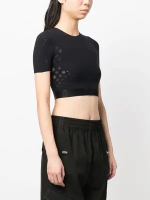 Wolford Semi-sheer Cropped Top