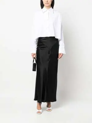 GENNY Embellished Cropped Shirt