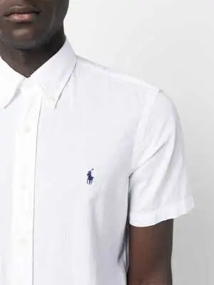 Polo Ralph Lauren Short-sleeve Cotton Shirt - White