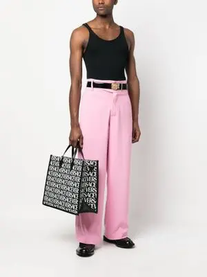 Versace Logo-print Tote Bag