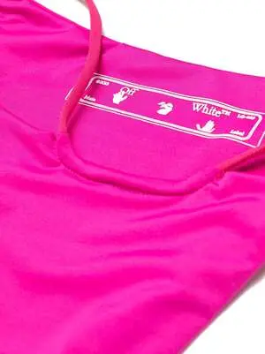 Off-White Logo-print Bikini - Pink