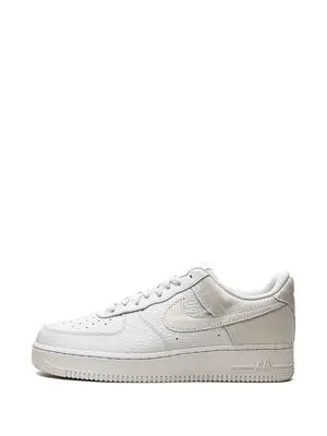 Nike Air Force 1 Pony Hair Heel Sneakers - White