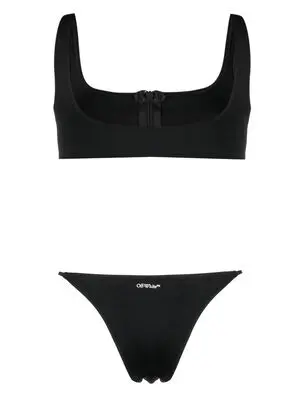 Off-White Logo-print Bikini