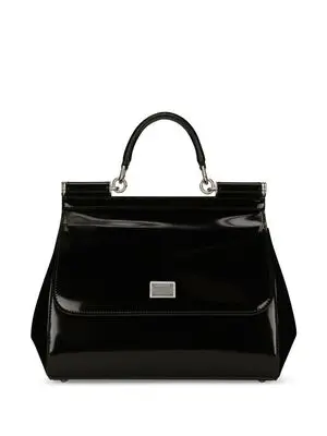 Dolce & Gabbana Large Sicily Top-handle Bag - Black