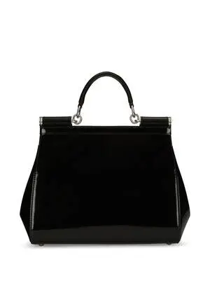 Dolce & Gabbana Large Sicily Top-handle Bag - Black