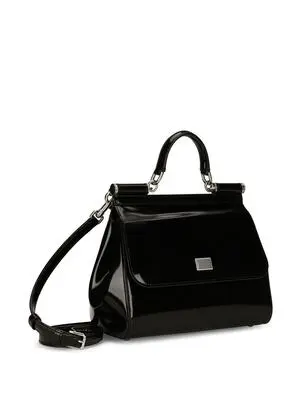 Dolce & Gabbana Large Sicily Top-handle Bag - Black