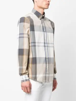 Barbour Long-sleeve Plaid Cotton Shirt