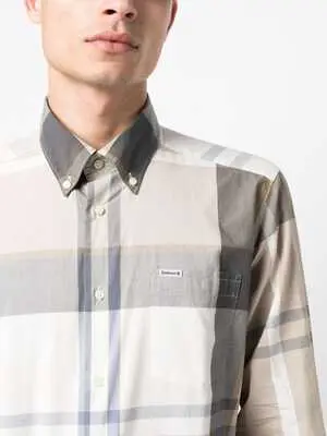 Barbour Long-sleeve Plaid Cotton Shirt