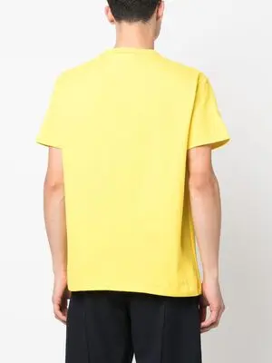Polo Ralph Lauren Embroidered-logo Cotton T-shirt - Yellow