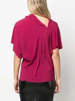 Rick Owens Asymmetric Draped Blouse