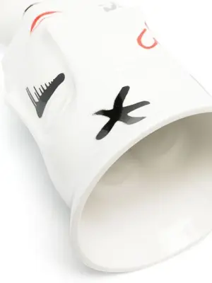 Jonathan Adler Dora Maar Graffiti-print Urn - White