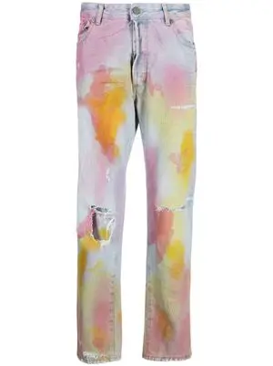 Palm Angels Slim Fit Jeans For Men