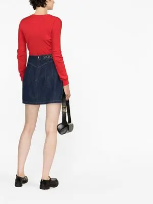 PATOU A-line Mini Skirt