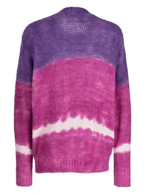 MARANT Henley Tie-dye Sweater