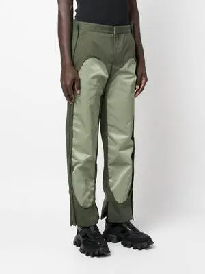DIESEL® Contrast Wide-leg Trousers