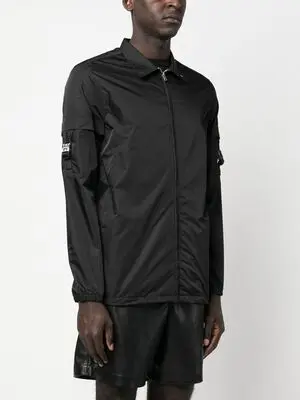 Givenchy Zipped Long-sleeve Shirt