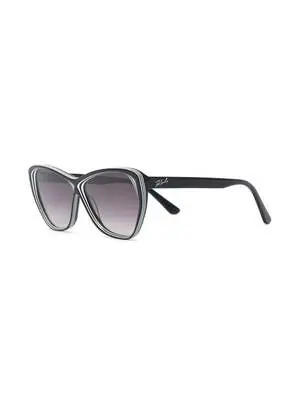 Karl Lagerfeld Logo-arm Detail Sunglasses