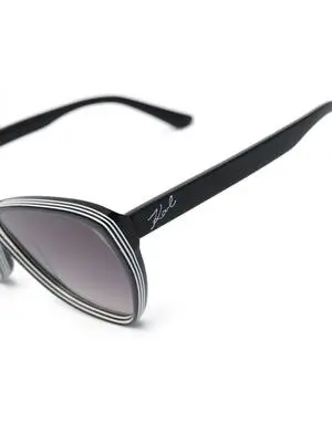 Karl Lagerfeld Logo-arm Detail Sunglasses