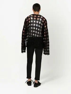 Dolce & Gabbana Open-knit Cotton Jumper