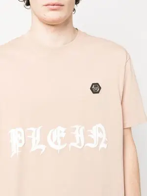 Philipp Plein Logo-patch T-shirt