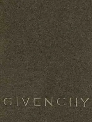 Givenchy Logo-embroidery Wool Scarf