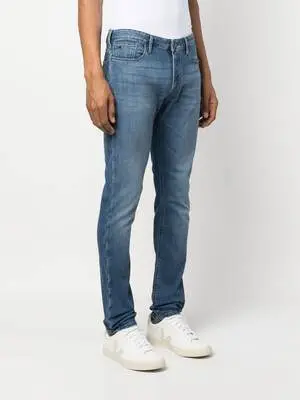 Emporio Armani Slim-fit Mid-rise Jeans