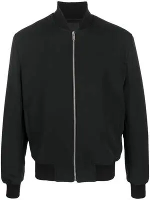 Givenchy Wool Logo Bomber Jacket - Black