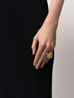 LANVIN Mélodie Crystal-embellished Ring