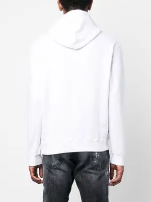 Dsquared2 Printed Drawstring Hoodie