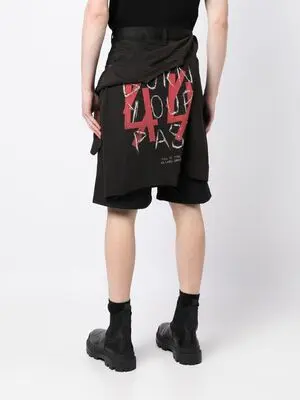 44 LABEL GROUP Five-pocket Bermuda Shorts