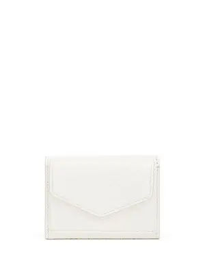 MAISON MARGIELA Four-stitch Leather Bi-fold Wallet White