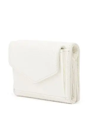 MAISON MARGIELA Four-stitch Leather Bi-fold Wallet - White