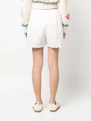 Red Valentino Cut-out Detailing Shorts