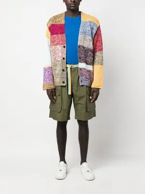 COUNTY OF MILAN Marcelo Burlon Cotton Cargo Shorts