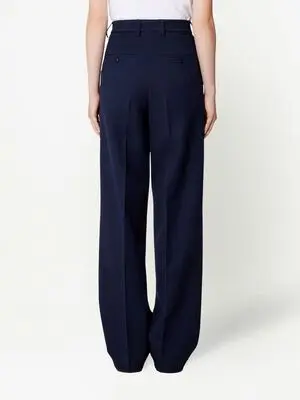 AMI Paris High Waist Wool Trousers