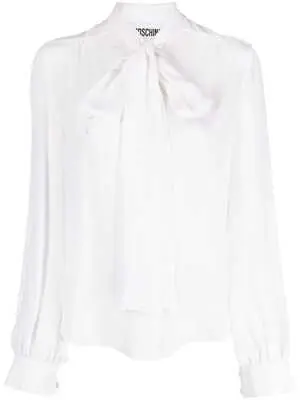 Moschino Pussy Bow Blouses