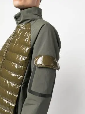 Herno Feather Down Zip-up Jacket - Green