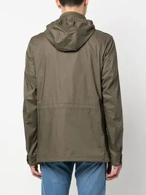 Herno Zip-up Hoodie Jacket - Green