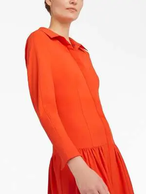 Cinq À Sept Long-sleeve Tiered Dress