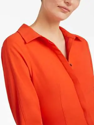 Cinq À Sept Long-sleeve Tiered Dress