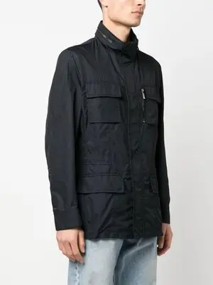 MOORER Detachable Hood Military Jacket