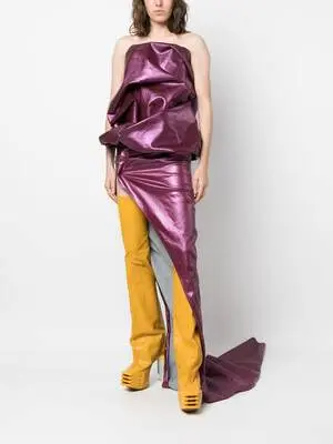 Rick Owens Hun Strapless Bustier - Pink